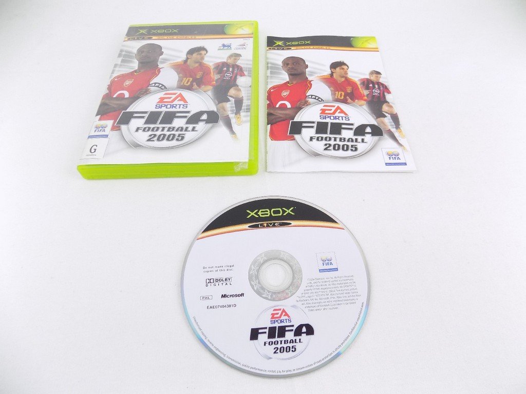 Mint Disc Xbox Original FIFA Football 05 2005 - Starboard Games
