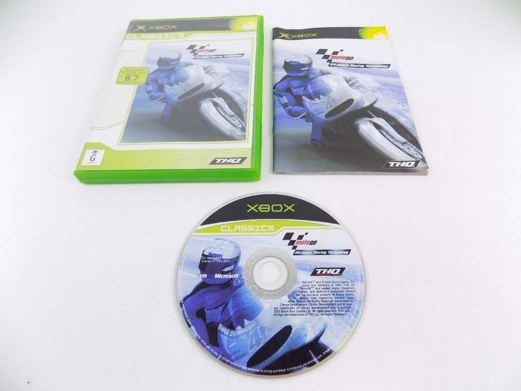 Mint Disc Xbox Original Classics MotoGP Ultimate Racing Technology Free ...