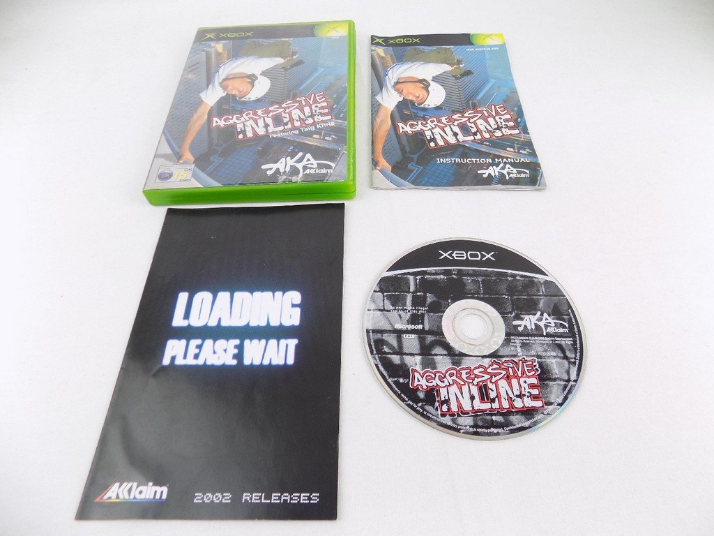 Mint Disc Xbox Original Aggressive Inline Free Postage - Starboard Games