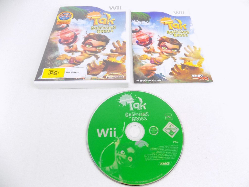 Mint Disc Nintendo Wii Tak And The Guardians Of Gross Wii U Comp. Free ...