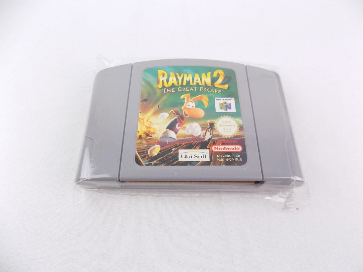Nintendo 64 N64 Like New Rayman 2 The Great Escape - PAL - Grade A ...