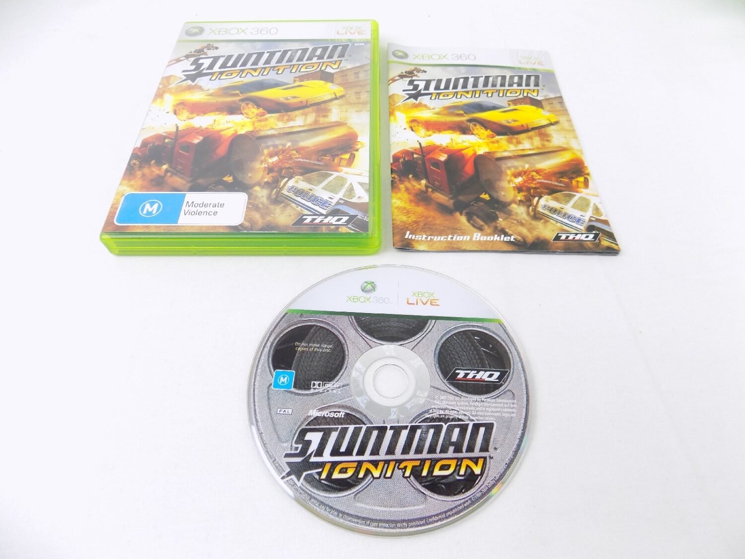 Mint Disc Xbox 360 Stuntman Ignition - Starboard Games