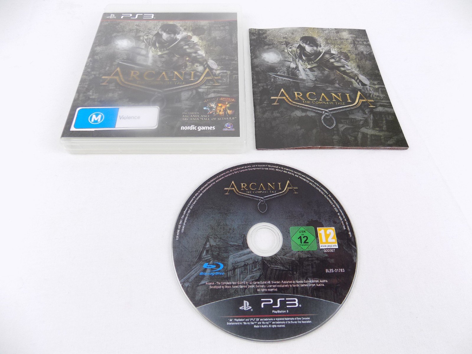 Mint Disc Playstation 3 Ps3 Arcania The Complete Tale - Starboard Games