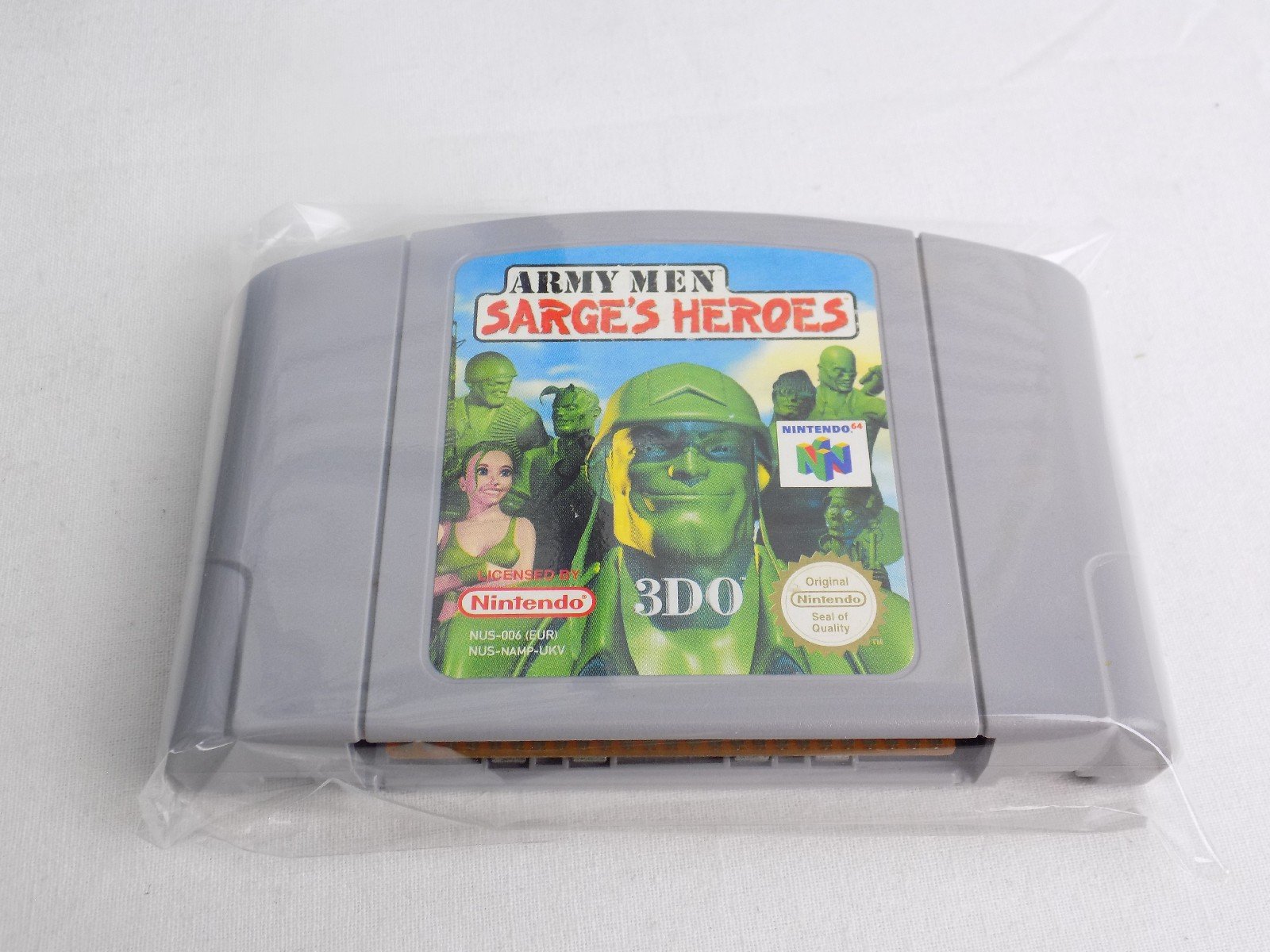 Nintendo 64 N64 Like New Army Men Sarge's Heroes - PAL - Grade A ...