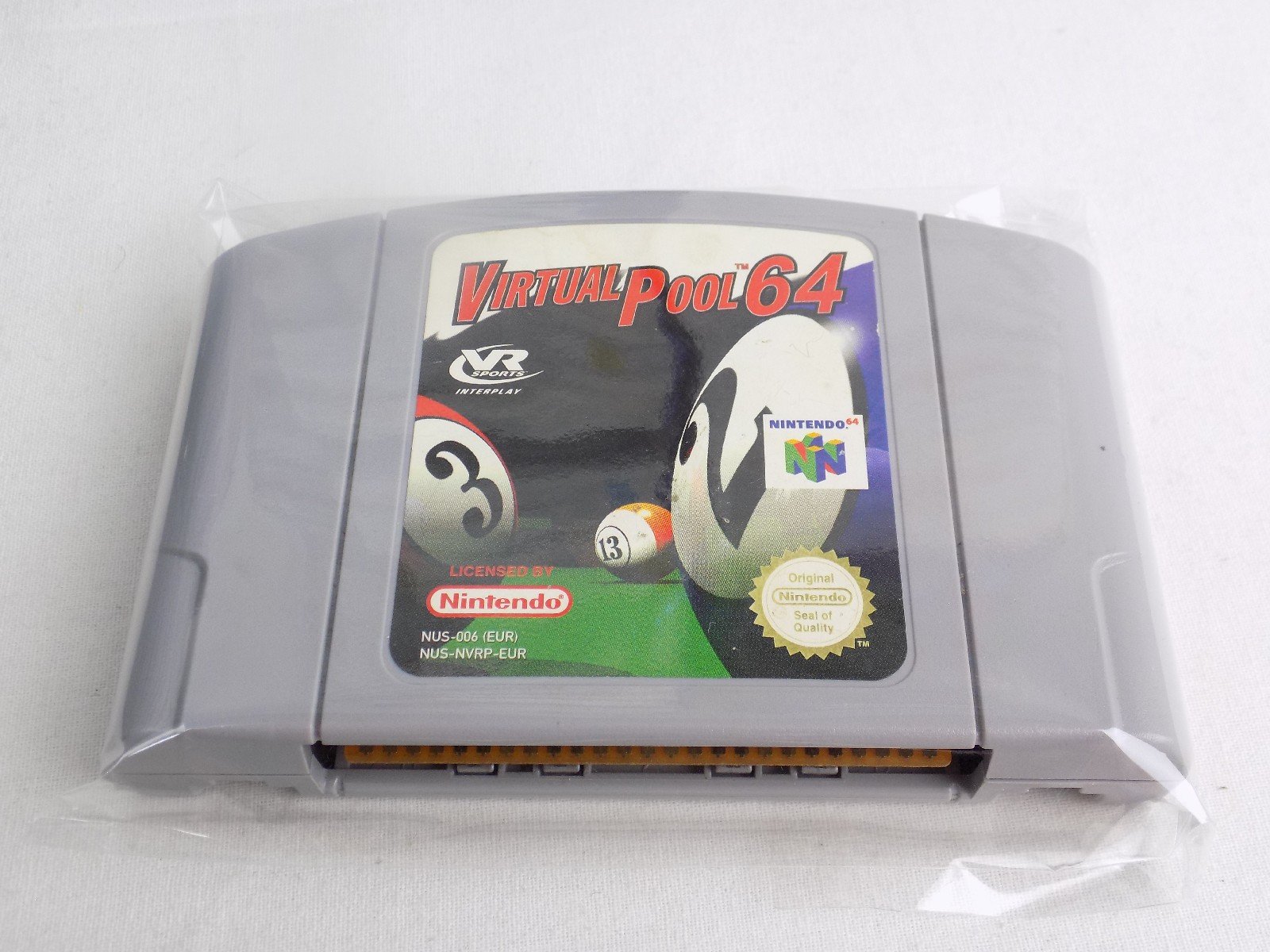 Nintendo 64 N64 Like New Virtual Pool - PAL - Grade A - Starboard Games