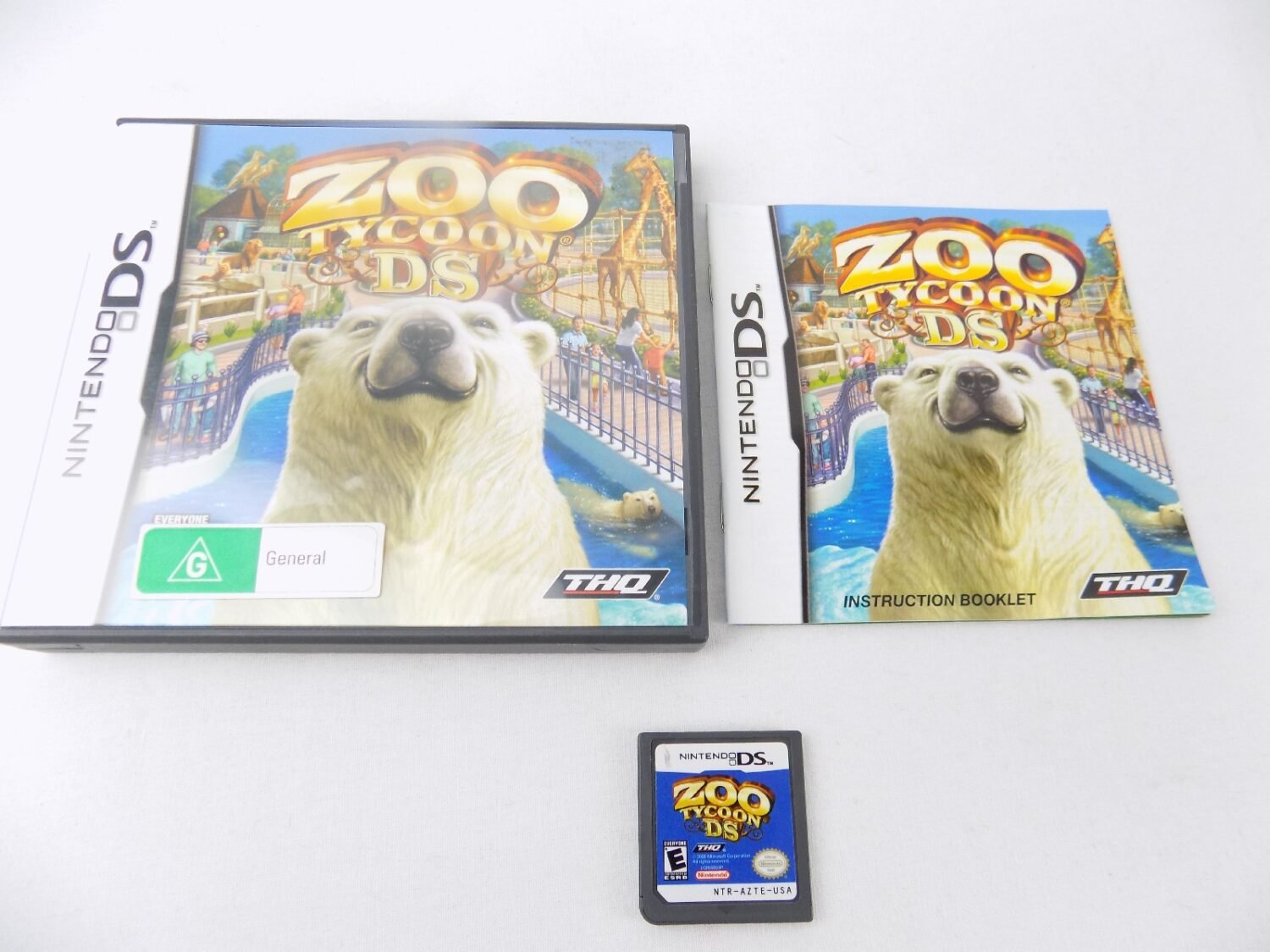 Like New Nintendo DS Zoo Tycoon - Starboard Games