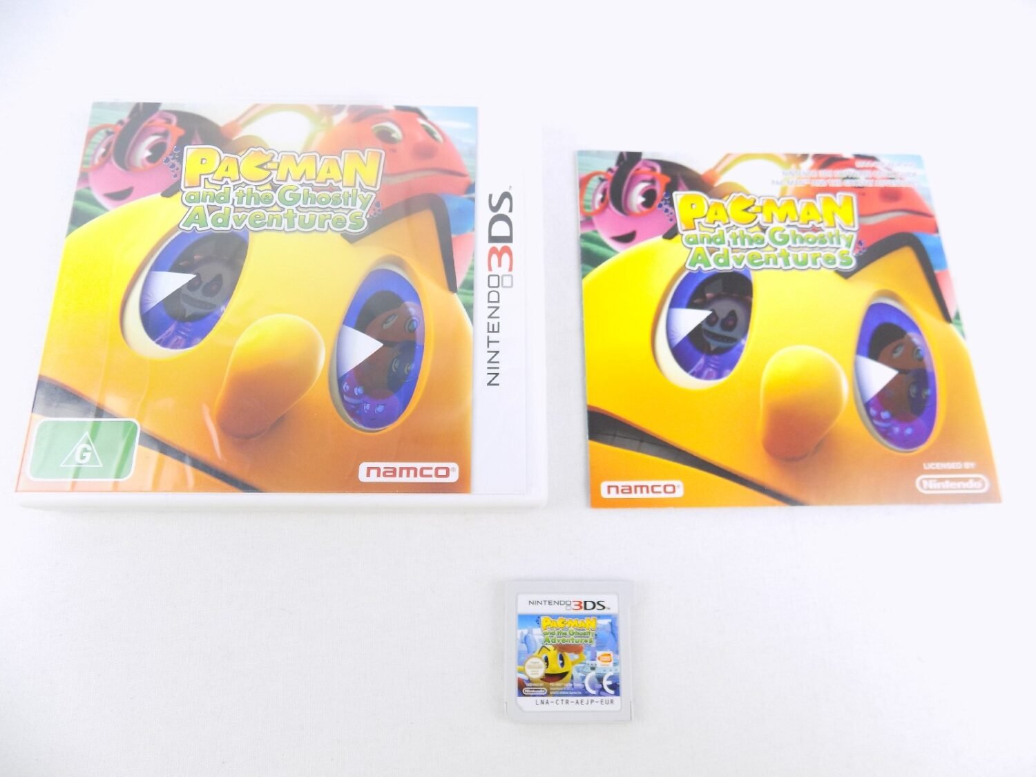 Like New Nintendo 3DS 3ds PAC-MAN and the GHOSTLY ADVENTURES Free ...
