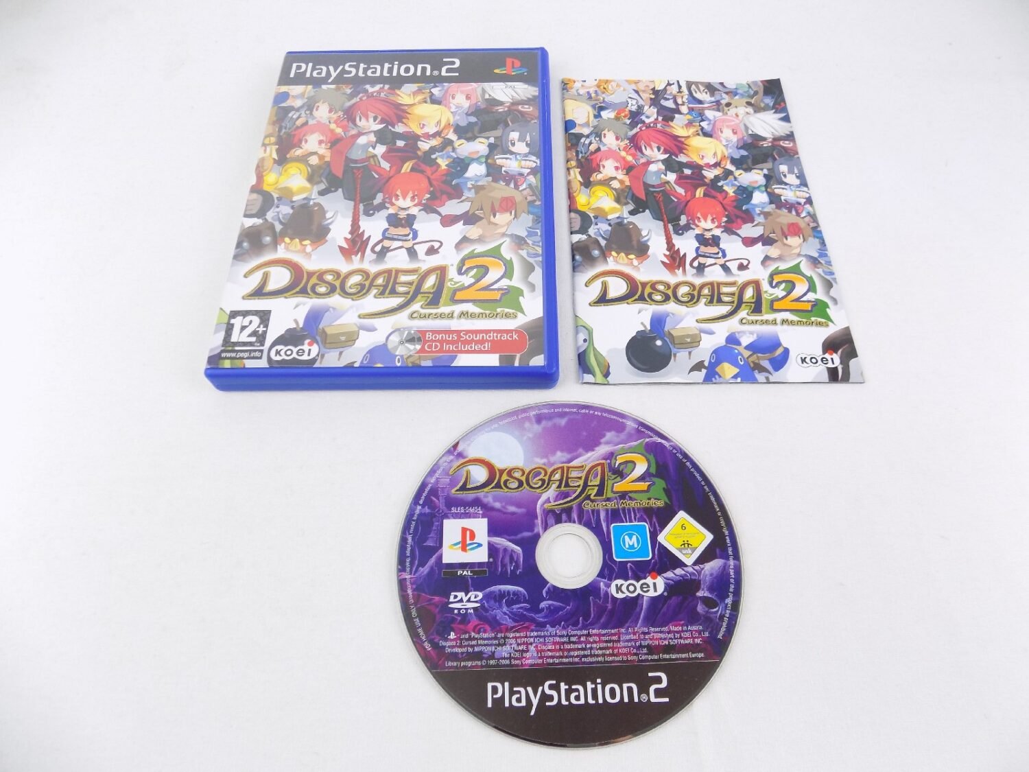 Mint Disc Playstation 2 Ps2 Disgaea 2: Cursed Memories II Free Postage ...