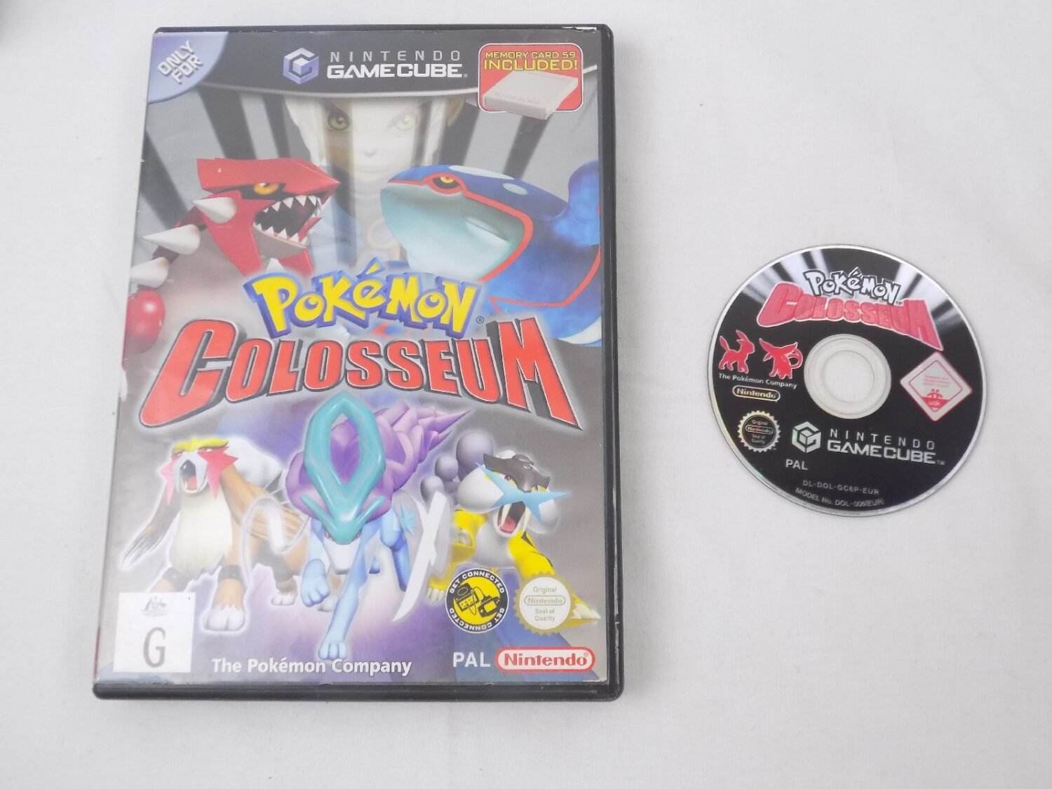 Mint Disc Nintendo Gamecube Pokemon Colosseum - No Manual Free Postage ...