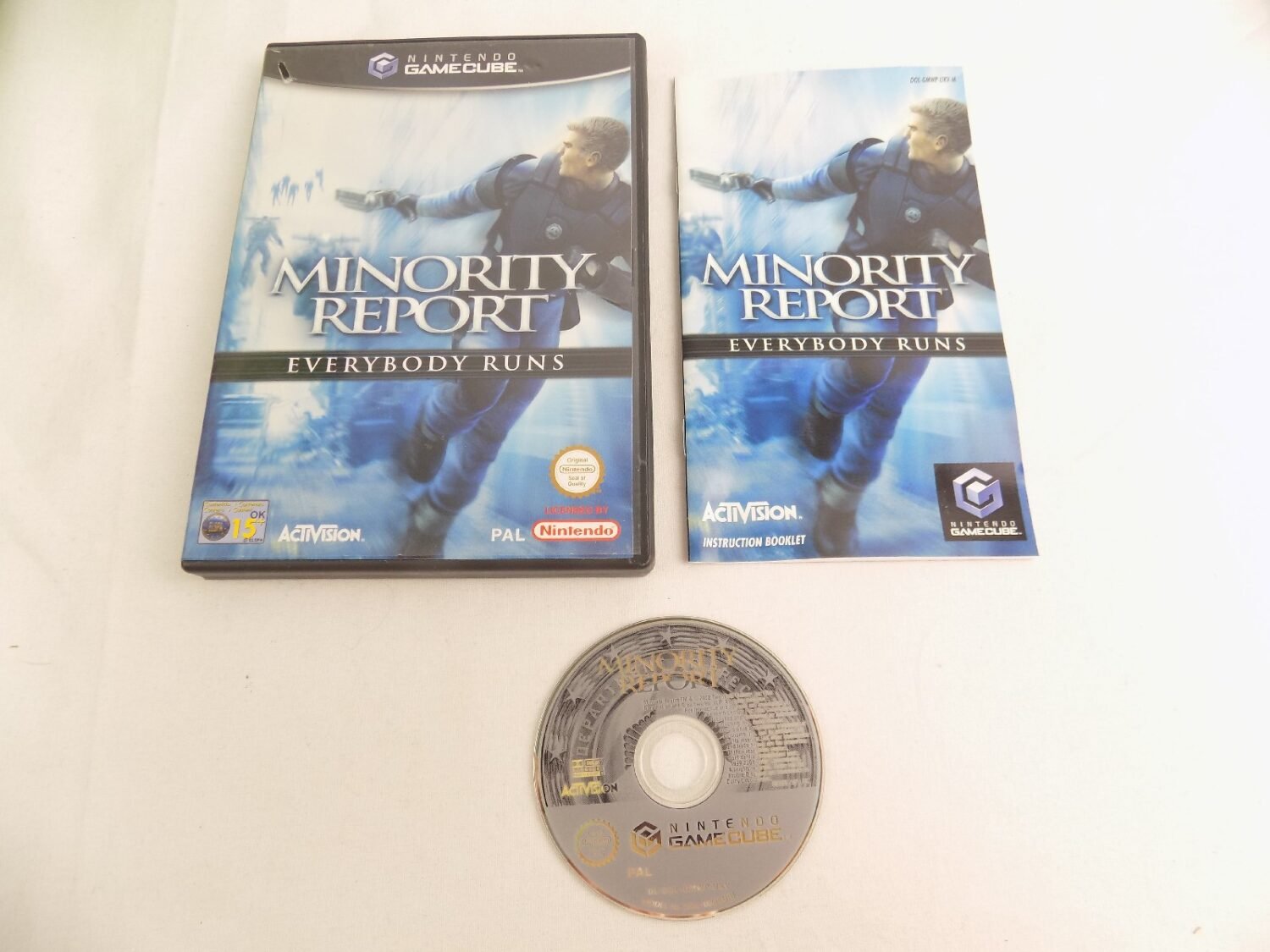 Mint Disc Nintendo Gamecube Minority Report - Inc Manual - Starboard Games