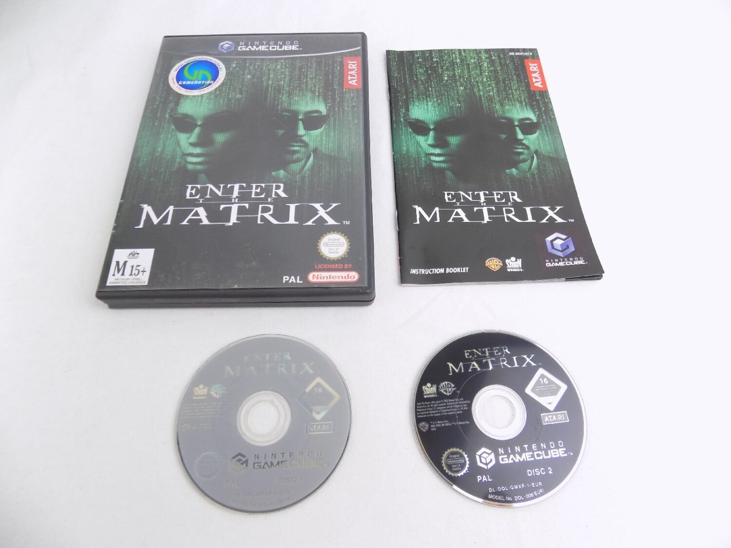 Mint Disc Nintendo Gamecube Enter The Matrix - Inc Manual Free Postage - Starboard Games