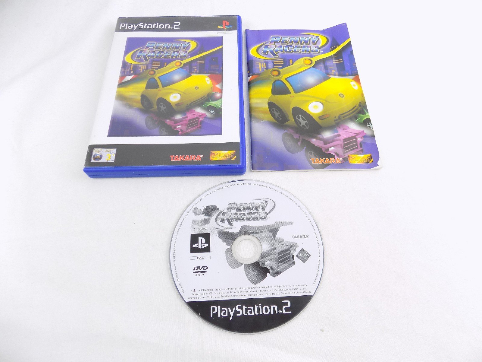 Mint Disc Playstation 2 Ps2 Penny Racers - Inc Manual Free Postage ...
