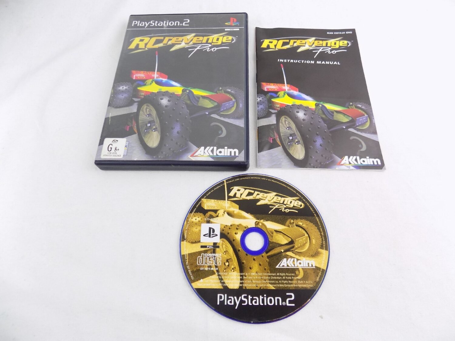 Mint Disc Playstation 2 Ps2 RC Revenge Pro - Inc Manual - Starboard Games