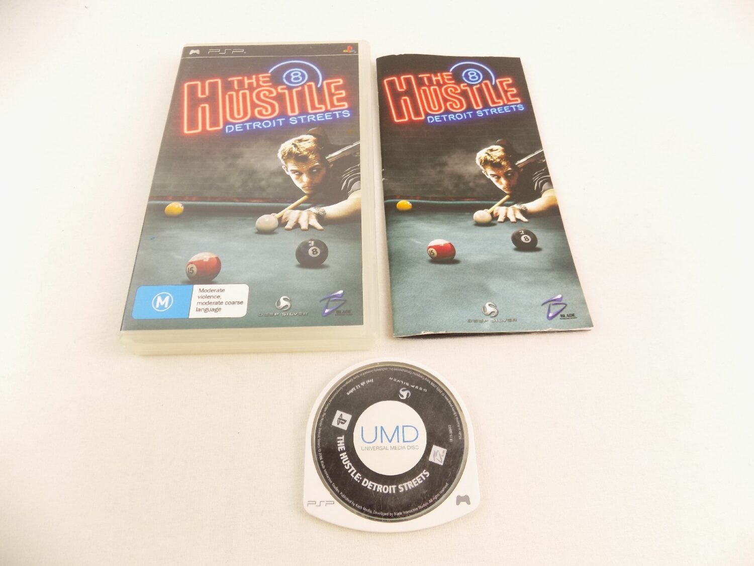 Playstation Portable PSP The Hustle Detroit Streets - Inc Manual Free ...