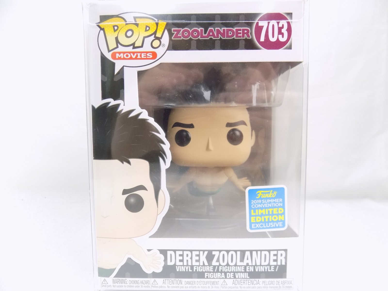 Brand New Funko Pop Derek Zoolander 703 Zoolander Vinyl Figure ...