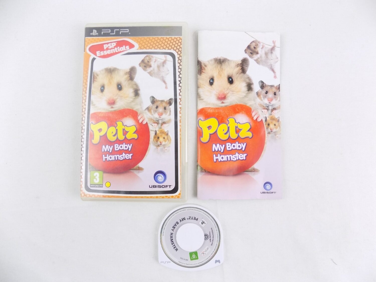 Playstation Portable PSP Petz My Baby Hamster - Inc Manual - Starboard ...
