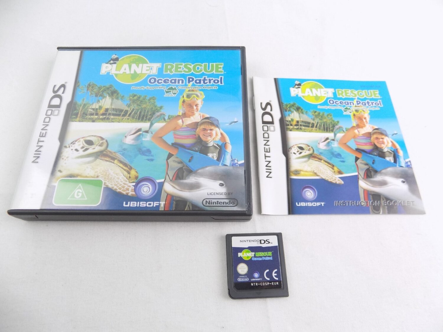Like New Nintendo DS Planet Rescue Ocean Patrol - Inc Manual Free ...
