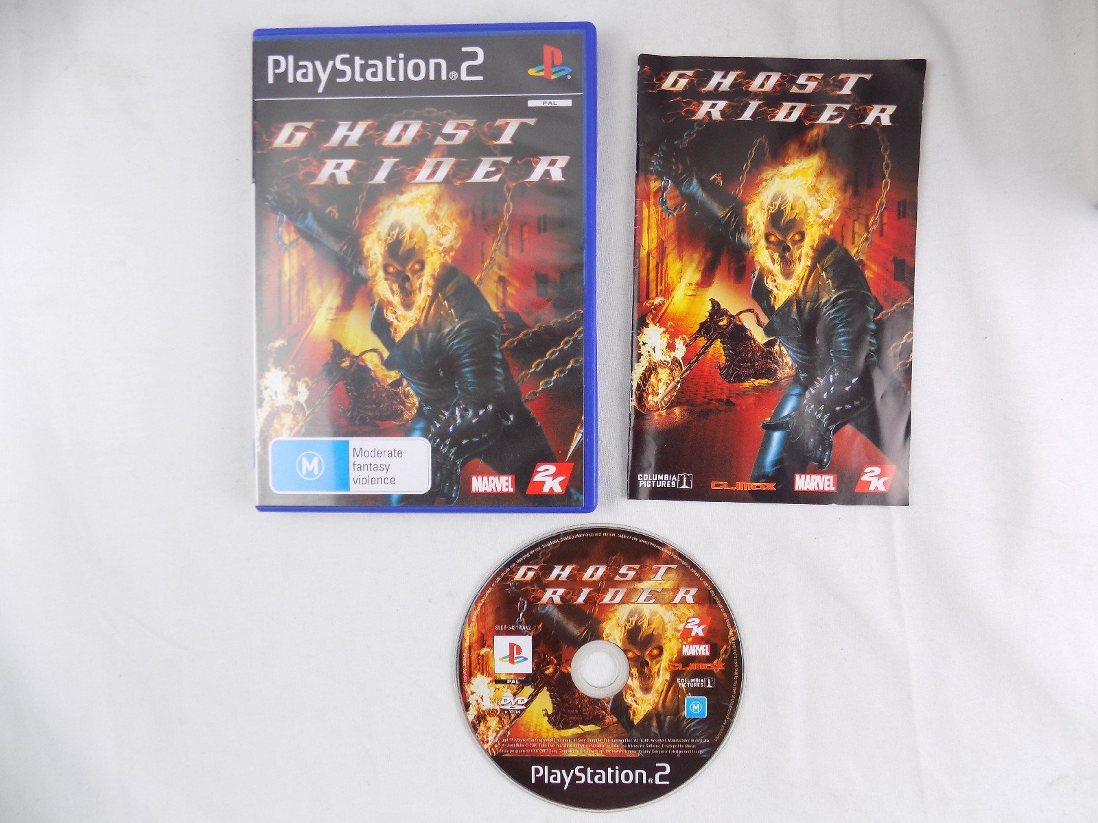 Mint Disc Playstation 2 Ps2 Ghost Rider - Inc Manual - Starboard Games