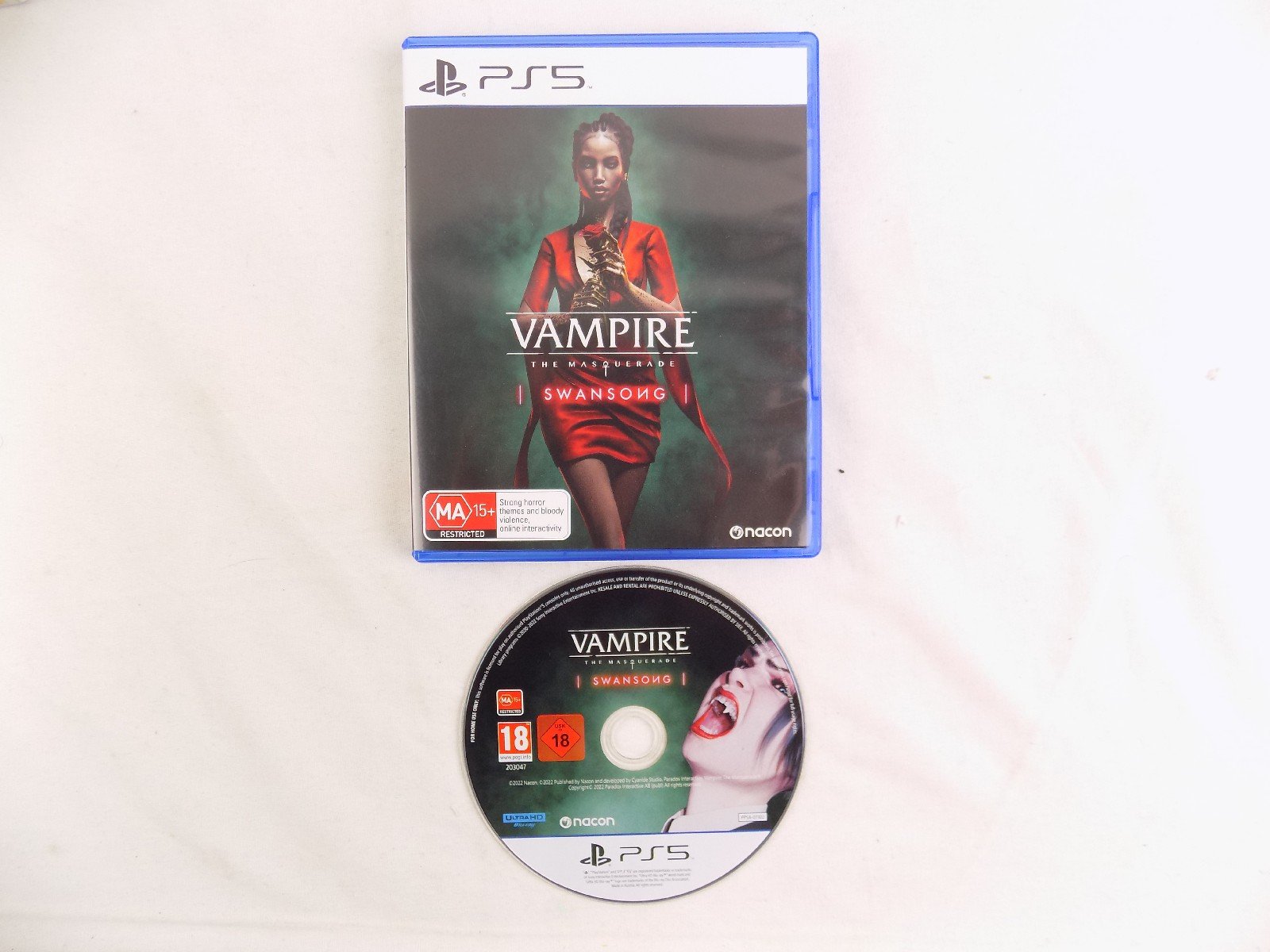 Mint Disc Playstation 5 Ps5 Vampire: The Masquerade - Swansong ...