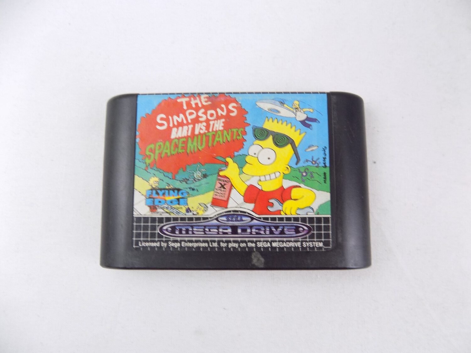 Sega Mega Drive The Simpsons Bart Vs. The Space Mutants - PAL - Grade A ...