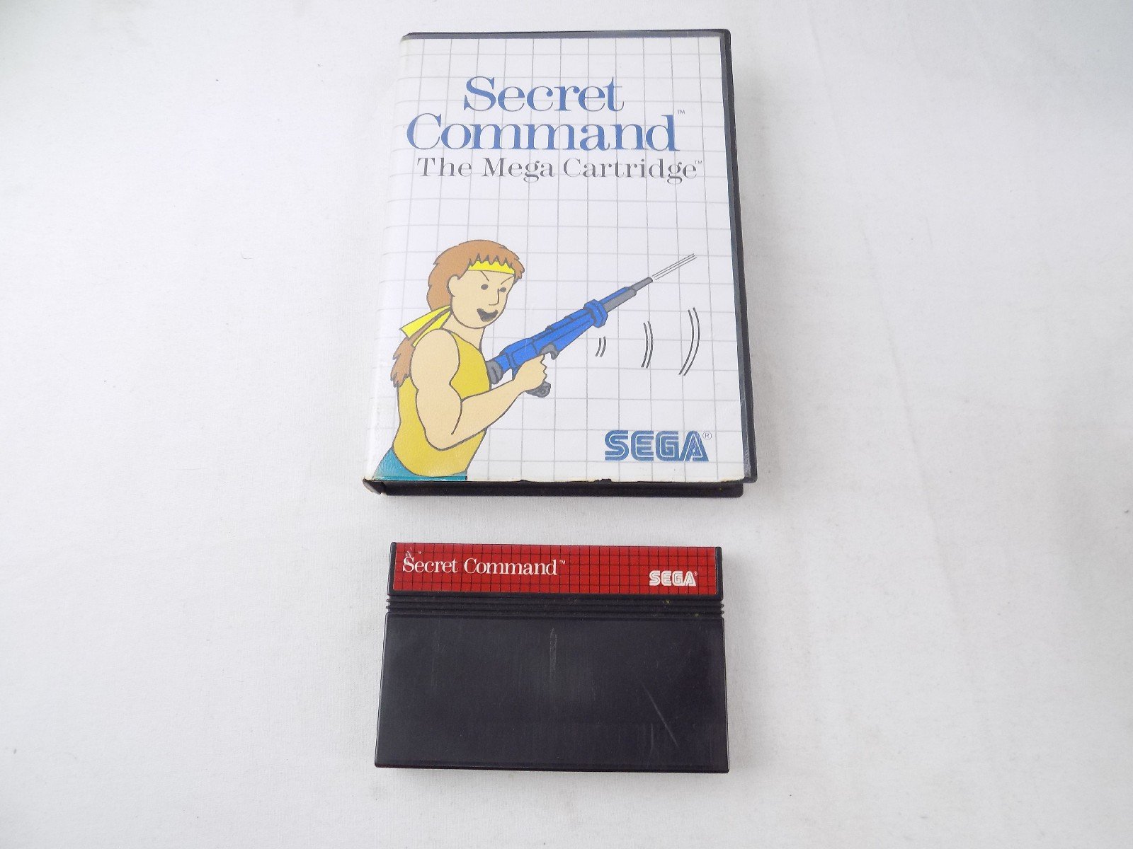 Boxed Sega Master System Secret Command - No Manual - Starboard Games