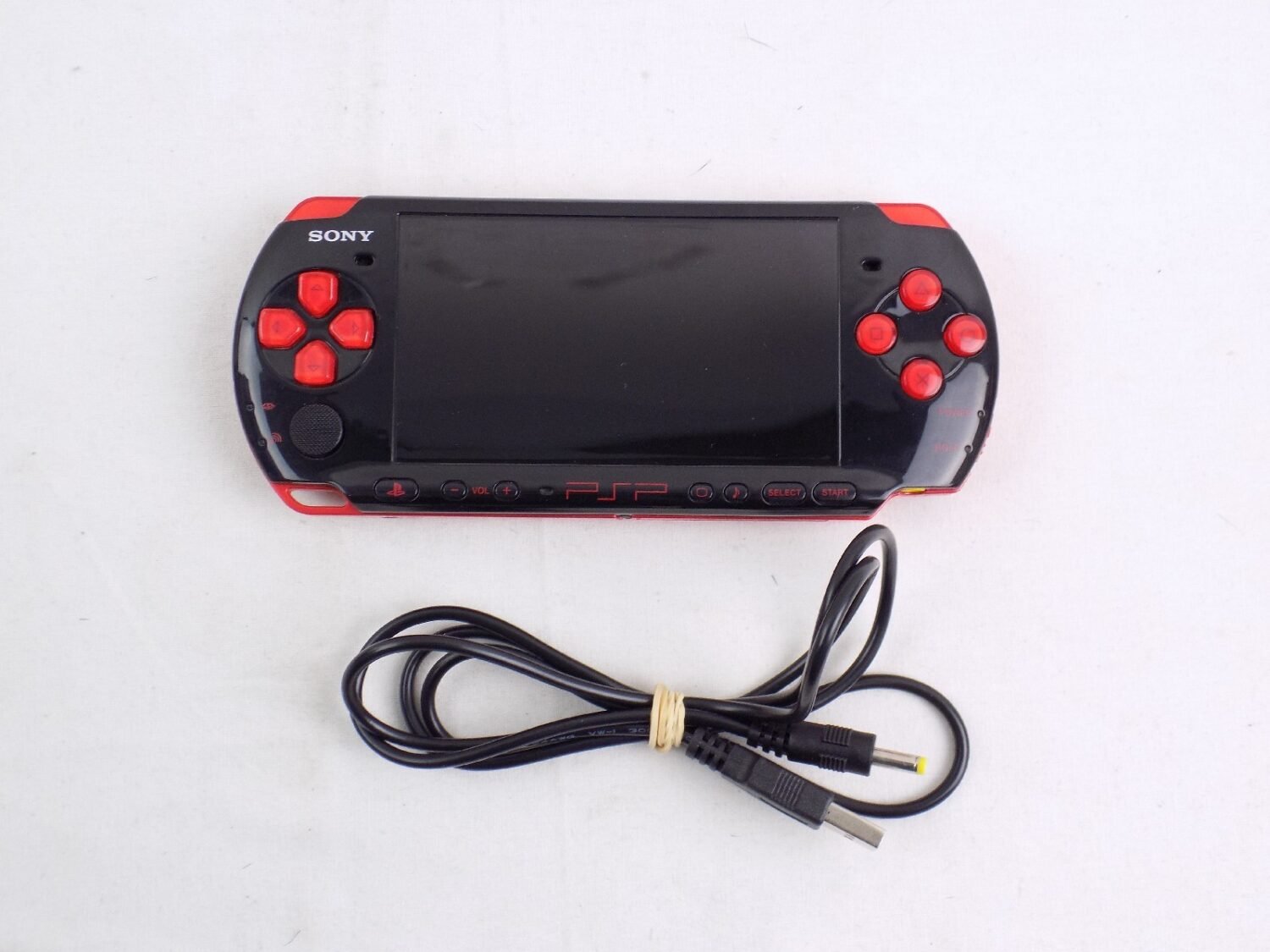 Sony Playstation Portable PSP 3000 (God Of War/Red And Black) Console ...