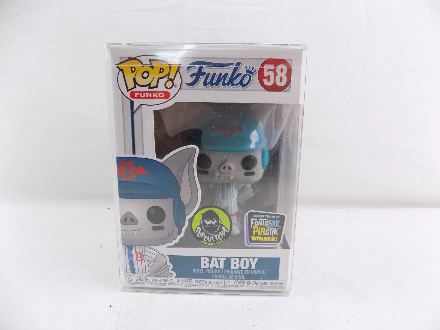 Brand New Funko Pop Bat Boy 58 Spastik Fantastik Plastik Vinyl Figure ...