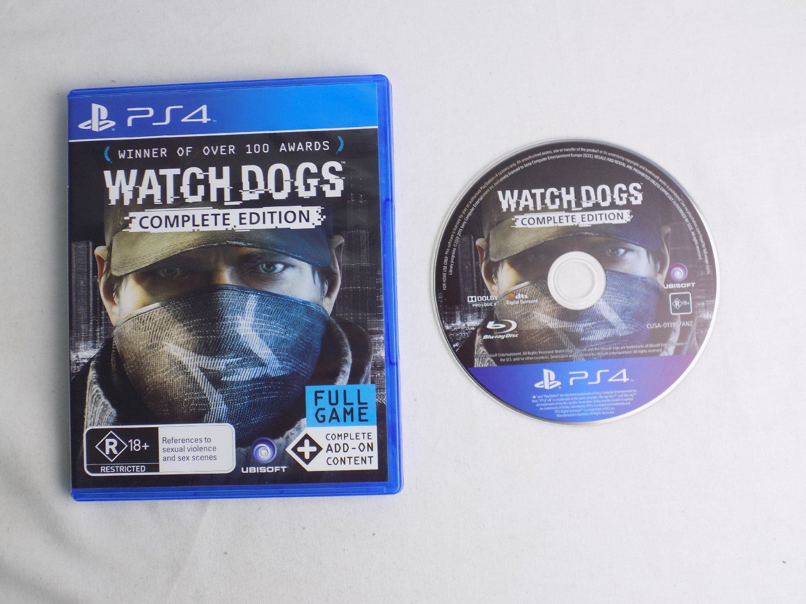 Mint Disc Playstation 4 Ps4 Watch Dogs Complete Edition - Starboard Games
