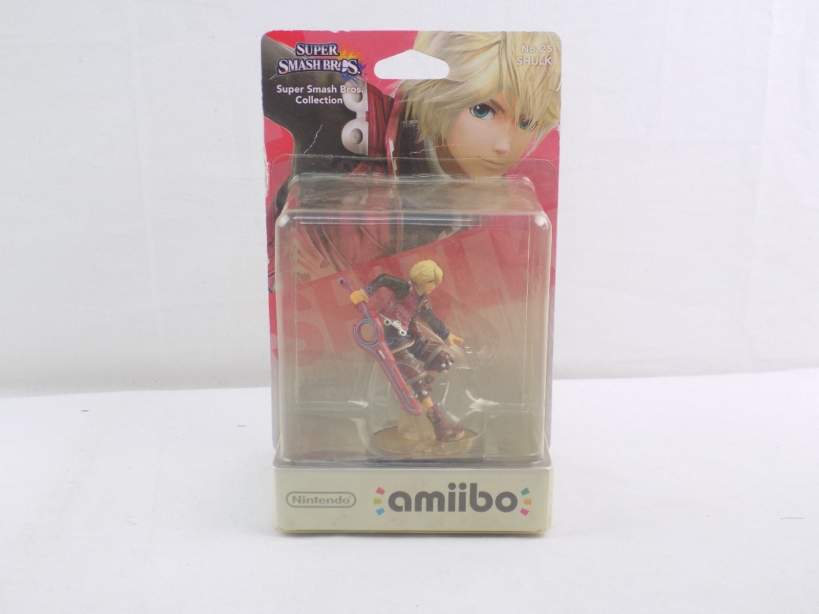 Grade B Boxed Nintendo Amiibo Shulk Super Smash Bros. - Starboard Games
