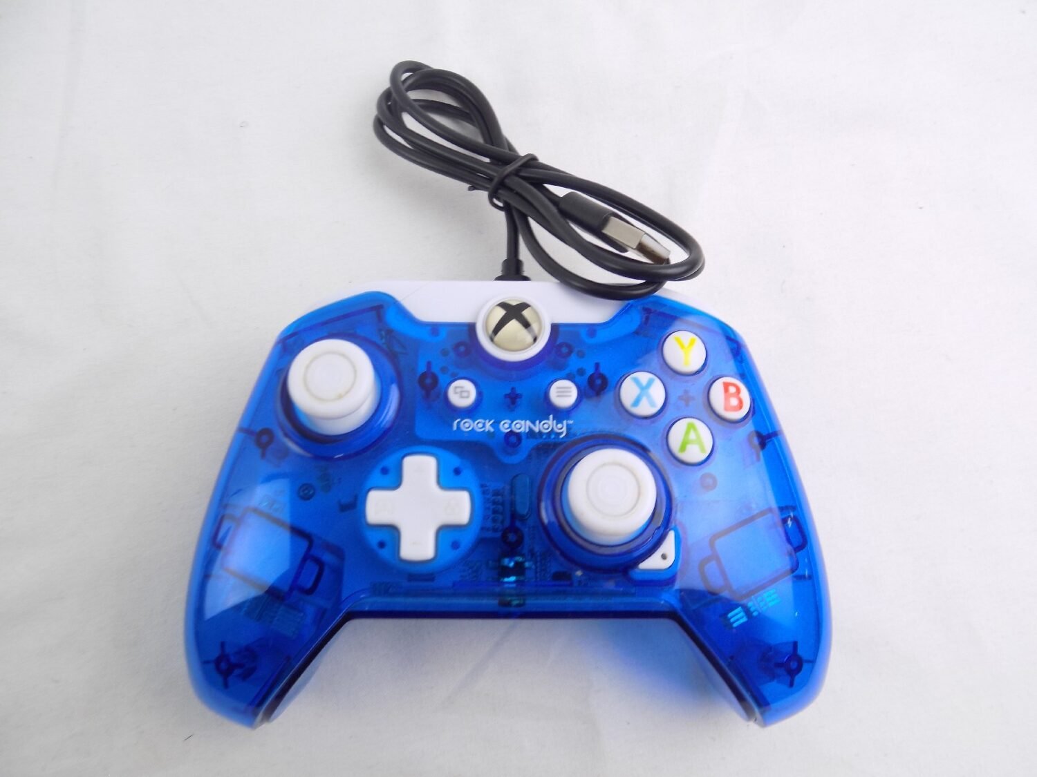 Xbox One Rockcandy Wired Controller Translucent Blue - Starboard Games