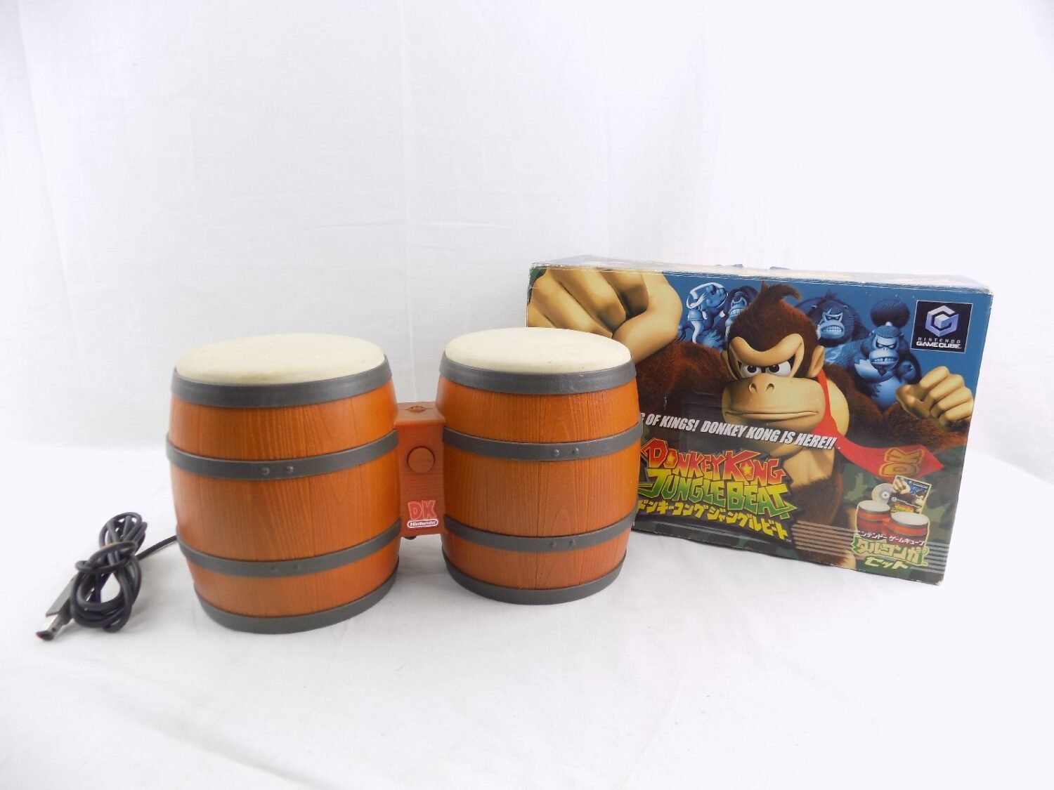 Boxed Nintendo Gamecube Donkey Kong Jungle Beat Bongos No Game ...