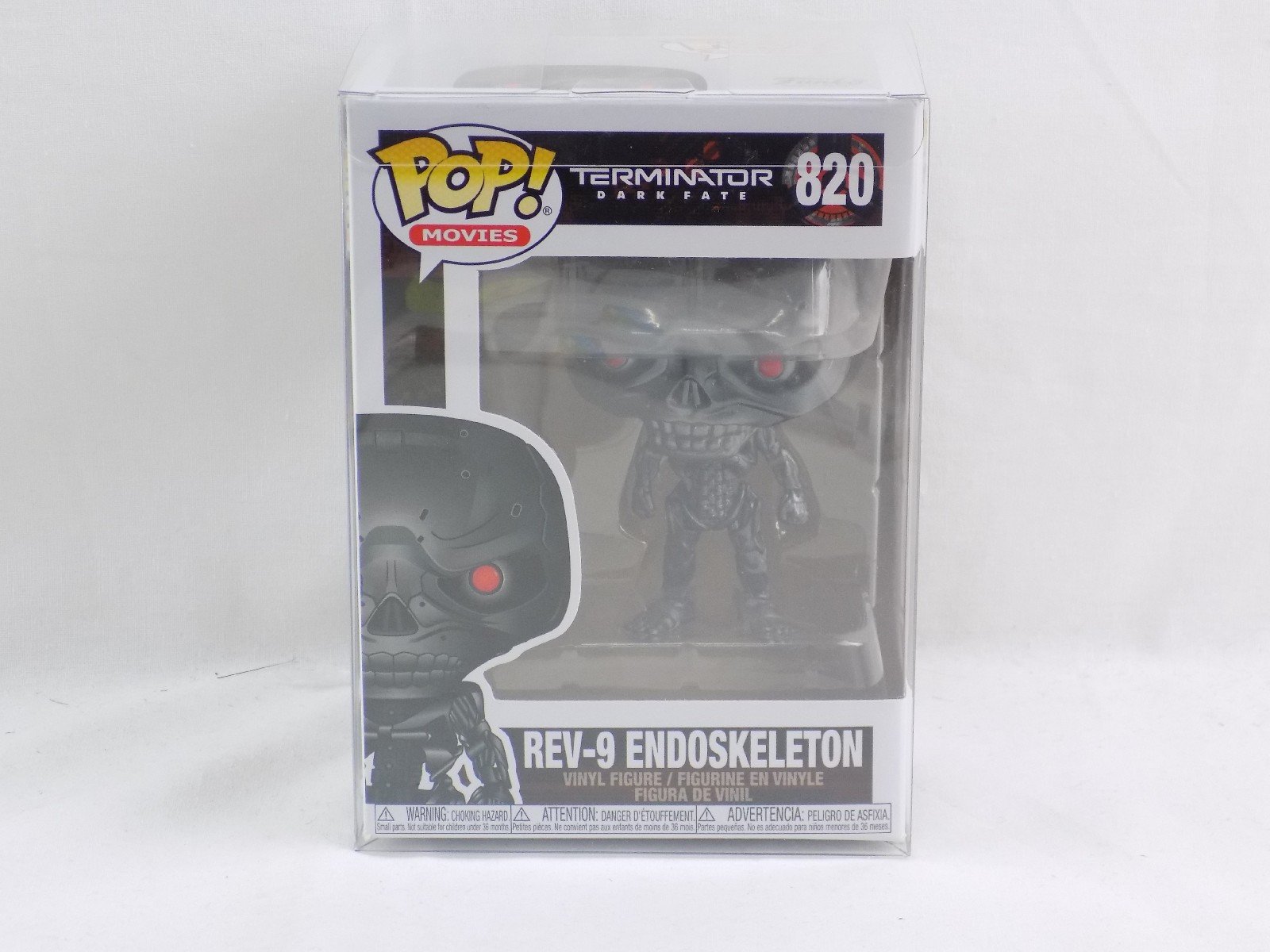 Brand New Funko Pop Terminator Dark Fate #820 Rev-9 Endoskeleton ...