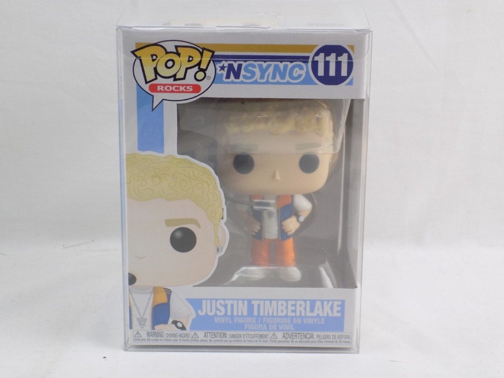 Brand New Funko Pop NSYNC - Justin Timberlake #111 Exclusive Vinyl ...