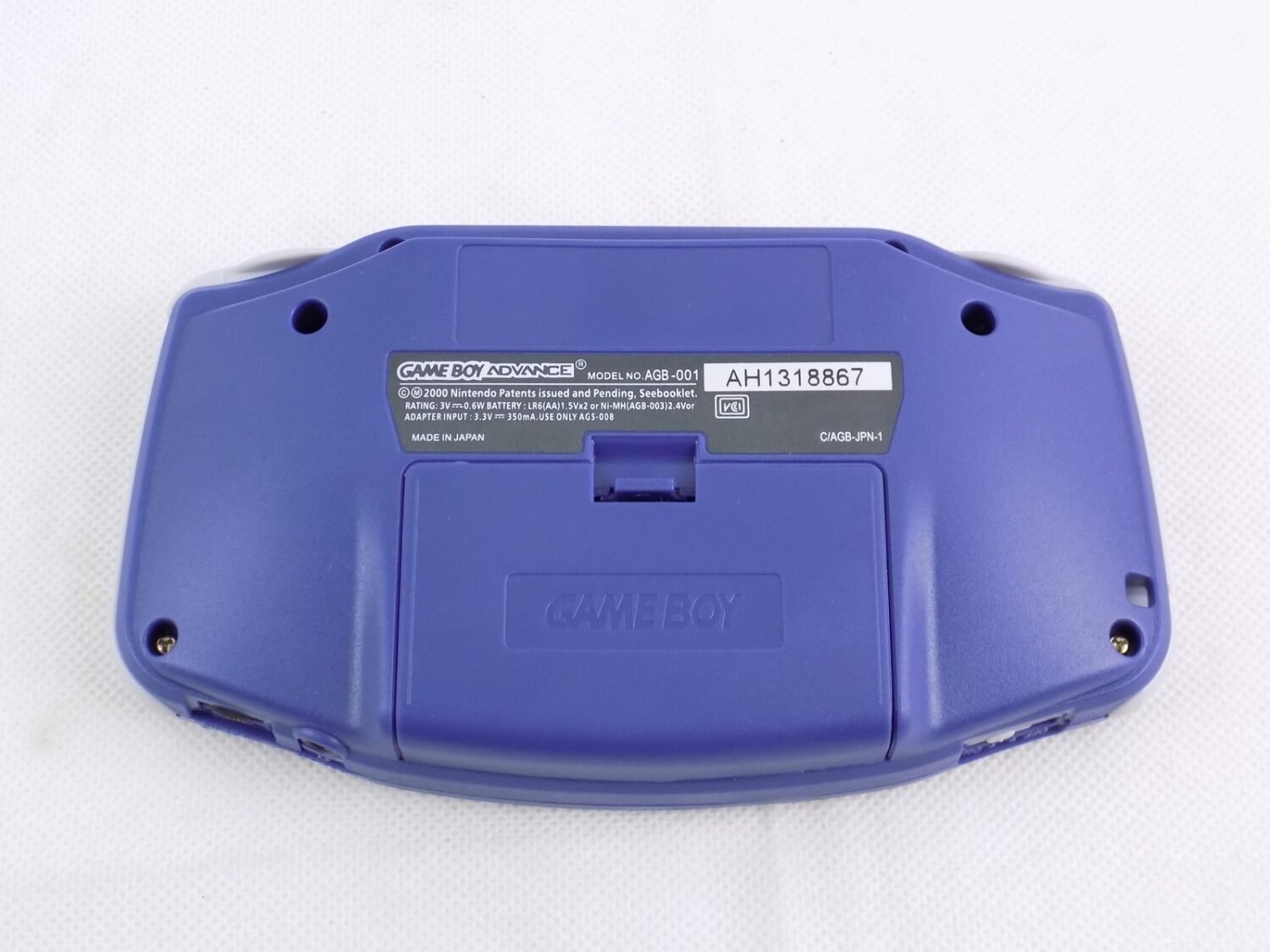 Grade A Nintendo GameBoy Game Boy Advance Indigo Handheld Console ...