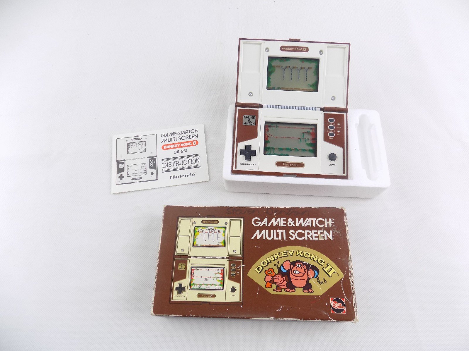 Boxed Nintendo Game & Watch Multi Screen Donkey Kong II 2 Handheld ...