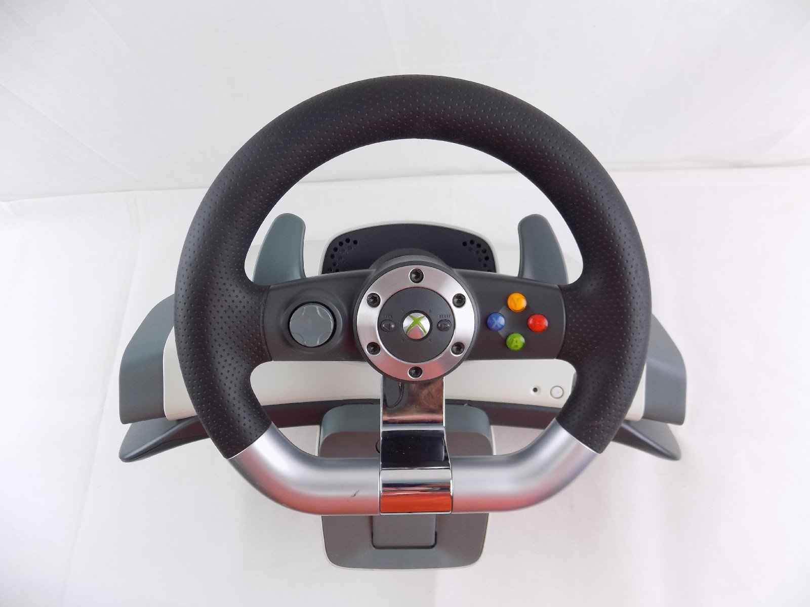 Xbox 360 Genuine Steering Wheel + Pedals with Force Feedback ...