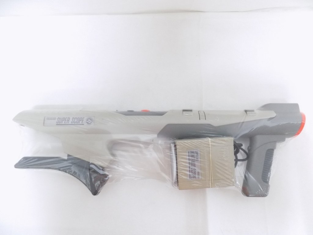 SNES Super Nintendo Gun Super Scope, Receiver + Cartridge - Starboard Games