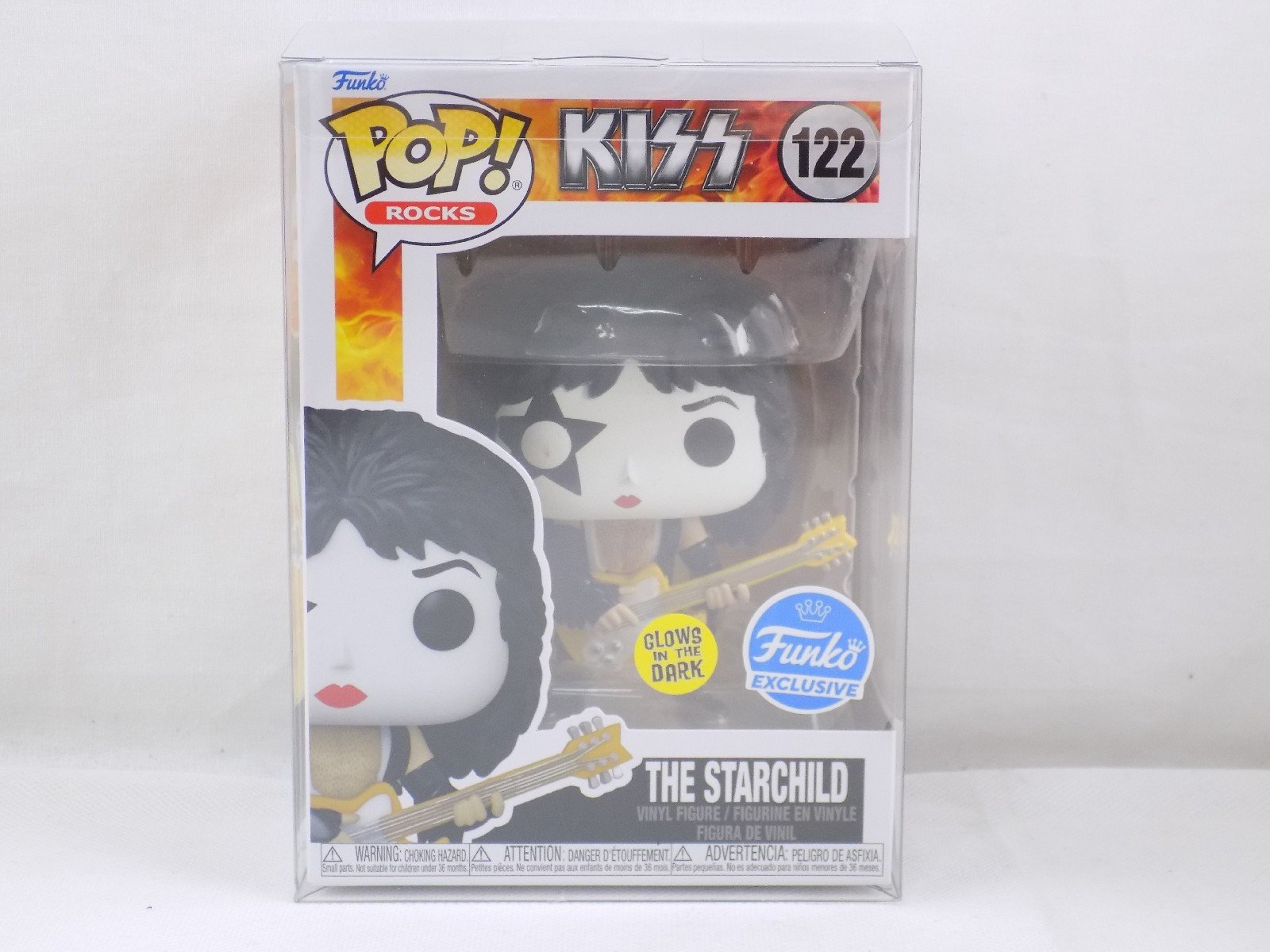 Brand New Funko Pop The Starchild GITD 122 KISS Vinyl Figure ...