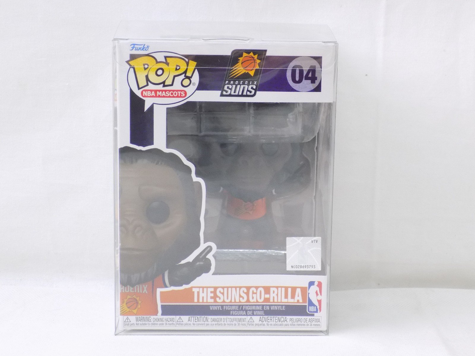 Brand New Funko Pop The Sun Go-Rilla 04 Phoenix Suns Vinyl Figure ...