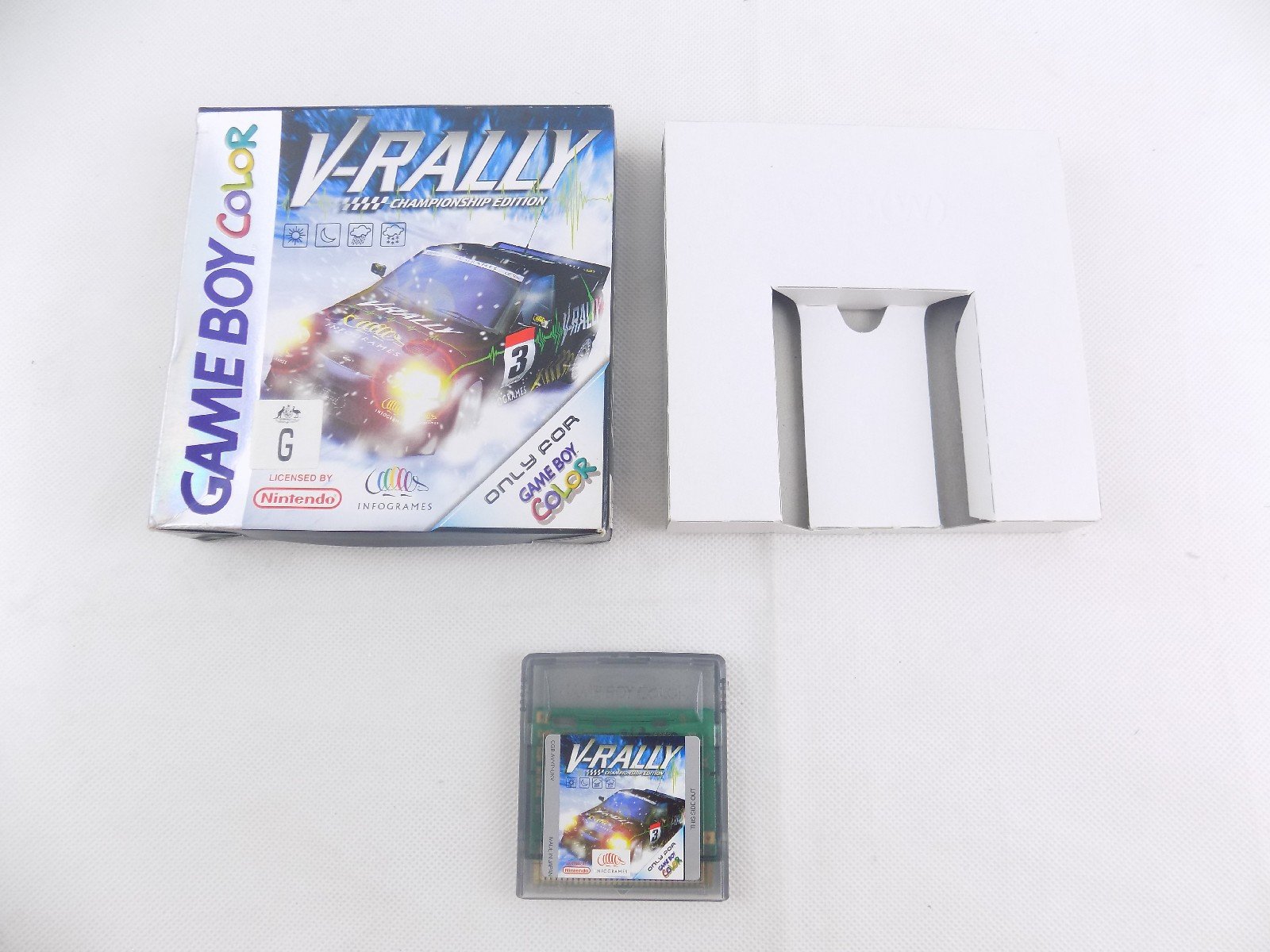 Boxed GameBoy Color GBC V-Rally Championship Edition Free Postage ...