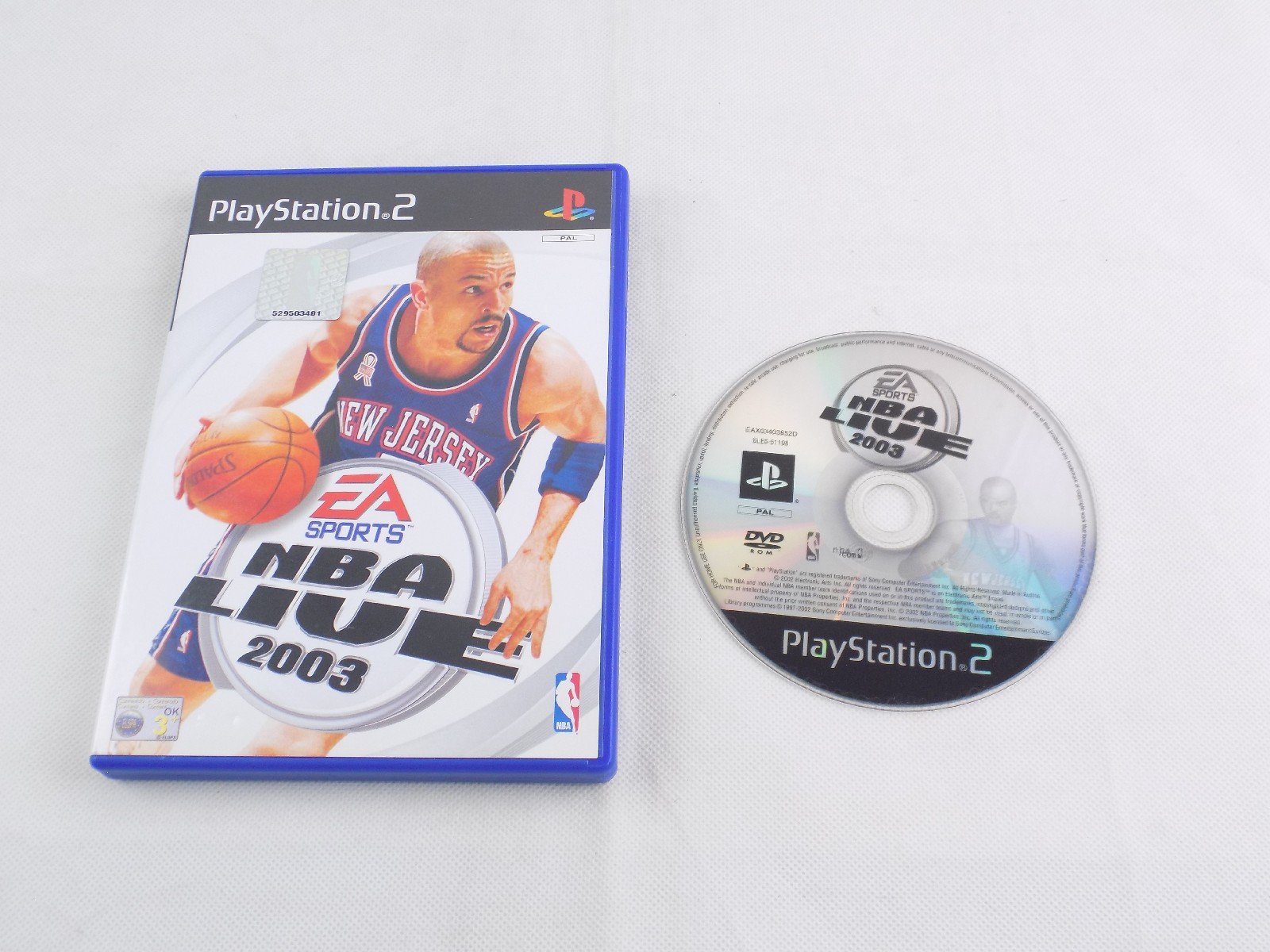 Mint Disc Playstation 2 Ps2 NBA Live 2003 - No Manual Free Postage ...