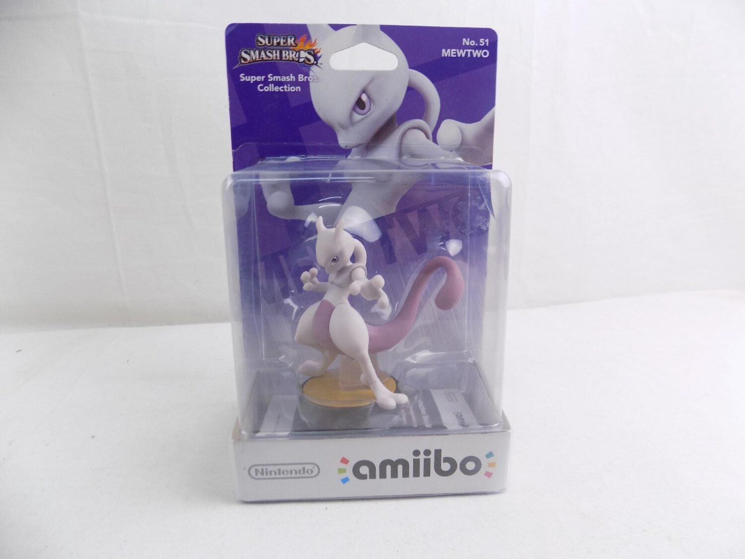 Boxed Nintendo Amiibo Mewtwo Super Smash Bros. - Starboard Games