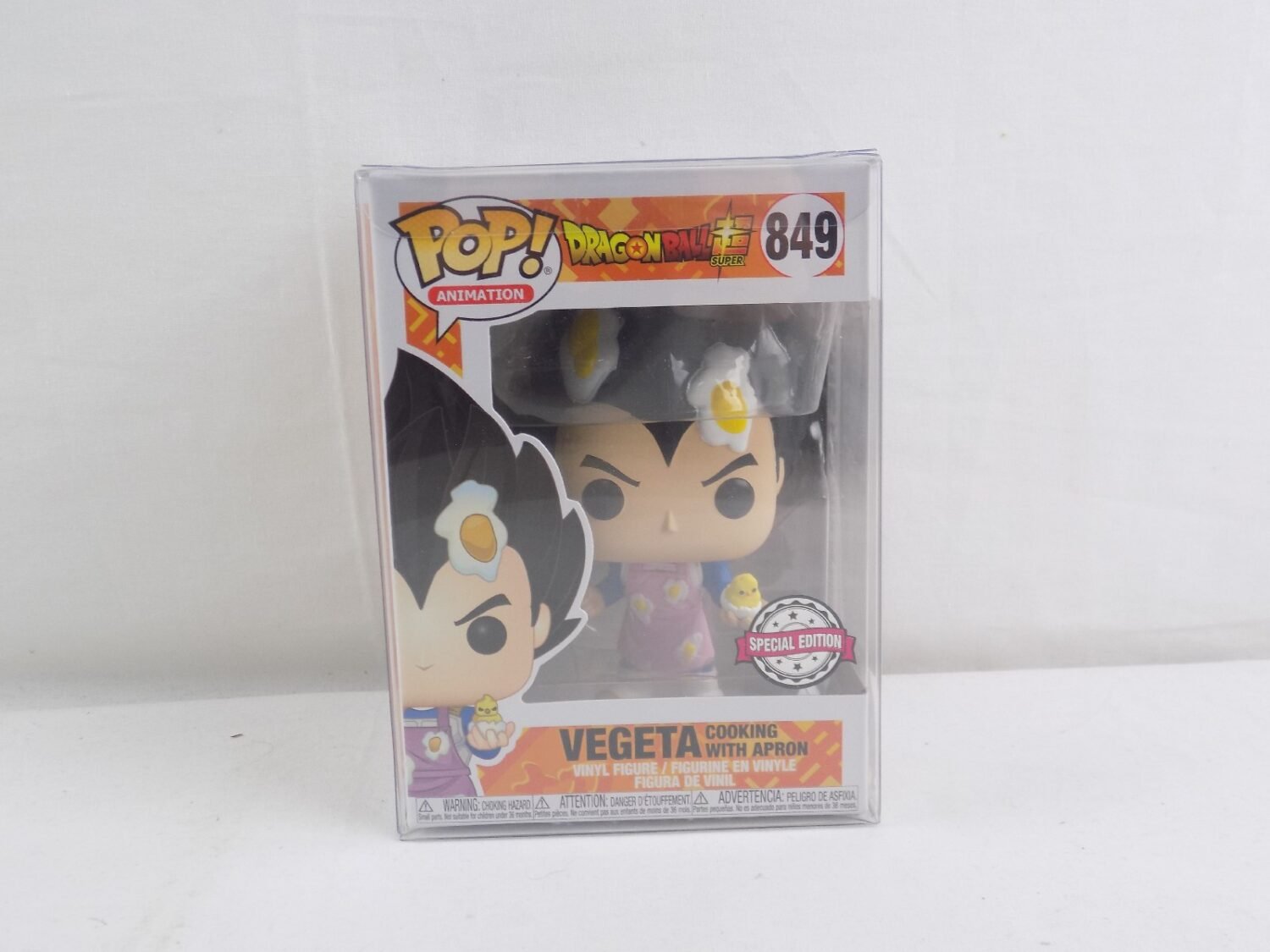 Brand New Funko Pop DRAGON BALL Z VEGETA COOKING WITH APRON #849 ...