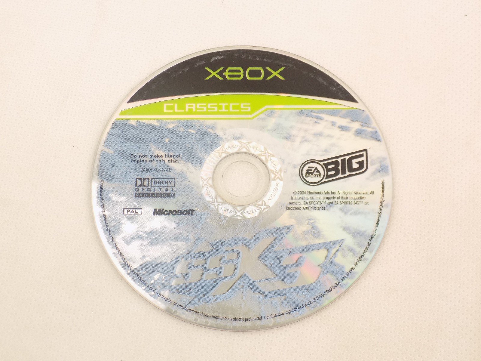 Mint Disc Xbox Original SSX 3 - Disc Only - Starboard Games