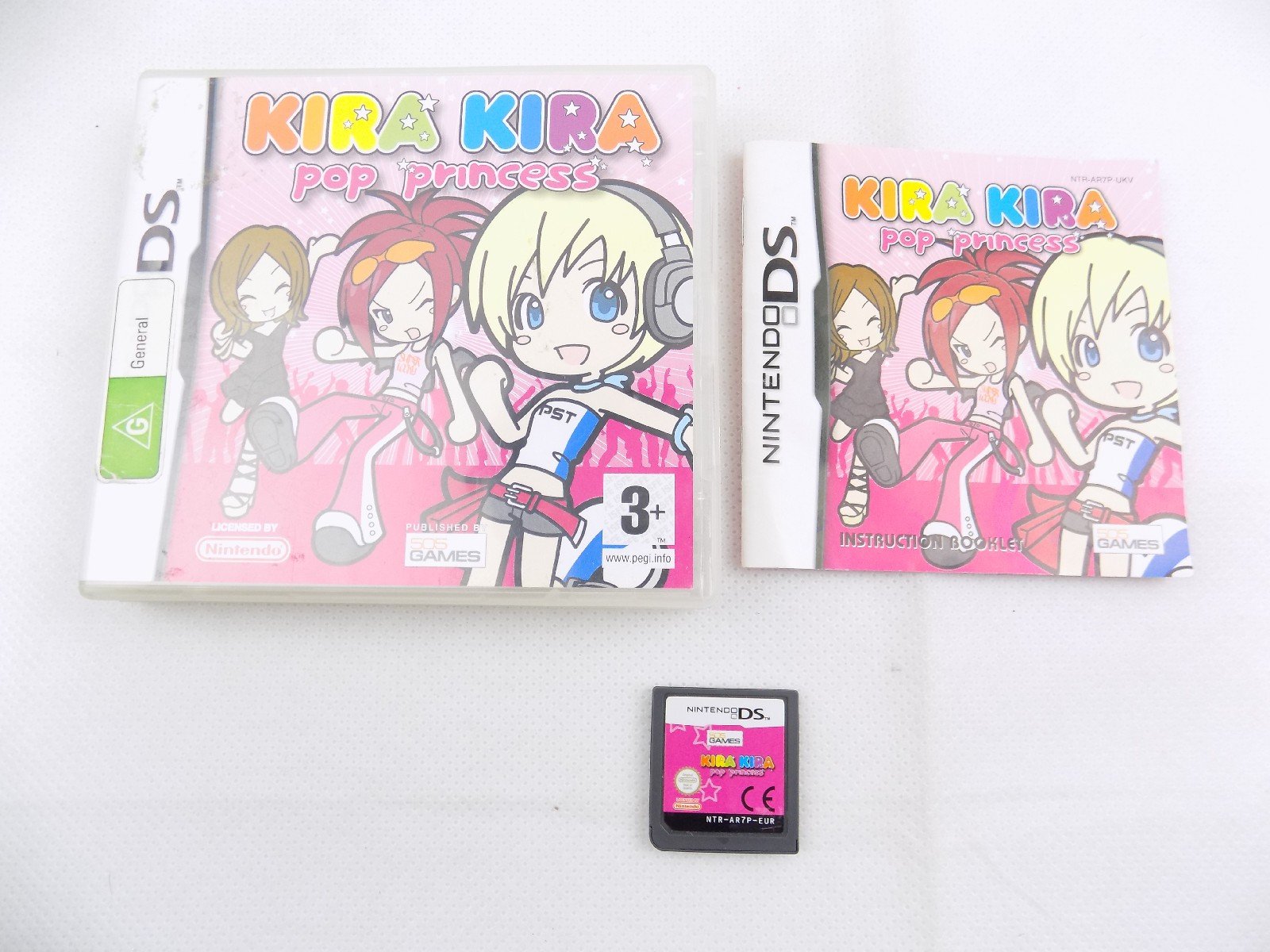 Like New Nintendo DS Kira Kira Pop Princess - Inc Manual - Starboard Games
