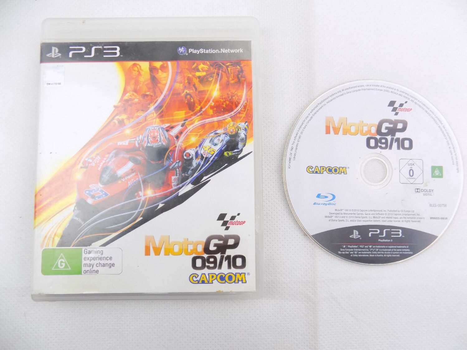Mint Disc Playstation 3 Ps3 MotoGP 09/10 - No Manual - Starboard Games