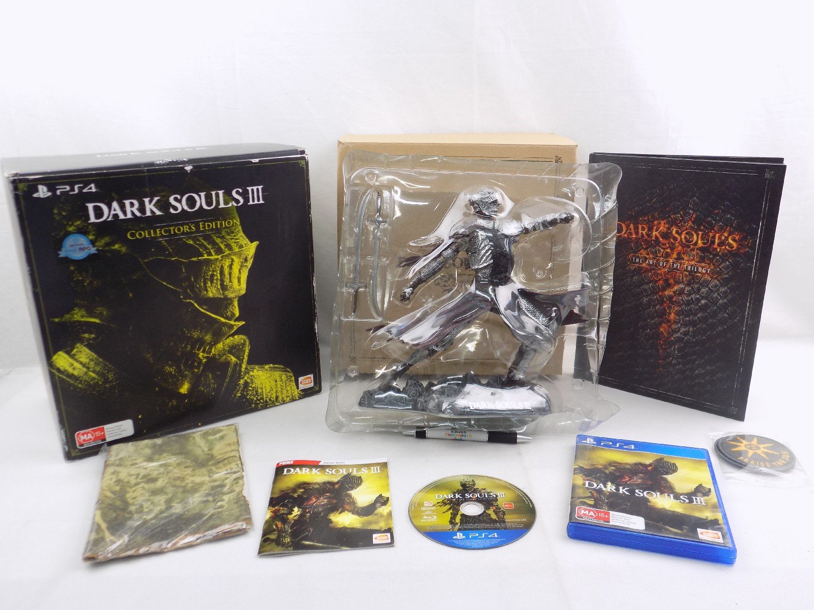 Mint Disc Playstation 4 PS4 Dark Souls 3 III Collector's Edition With ...
