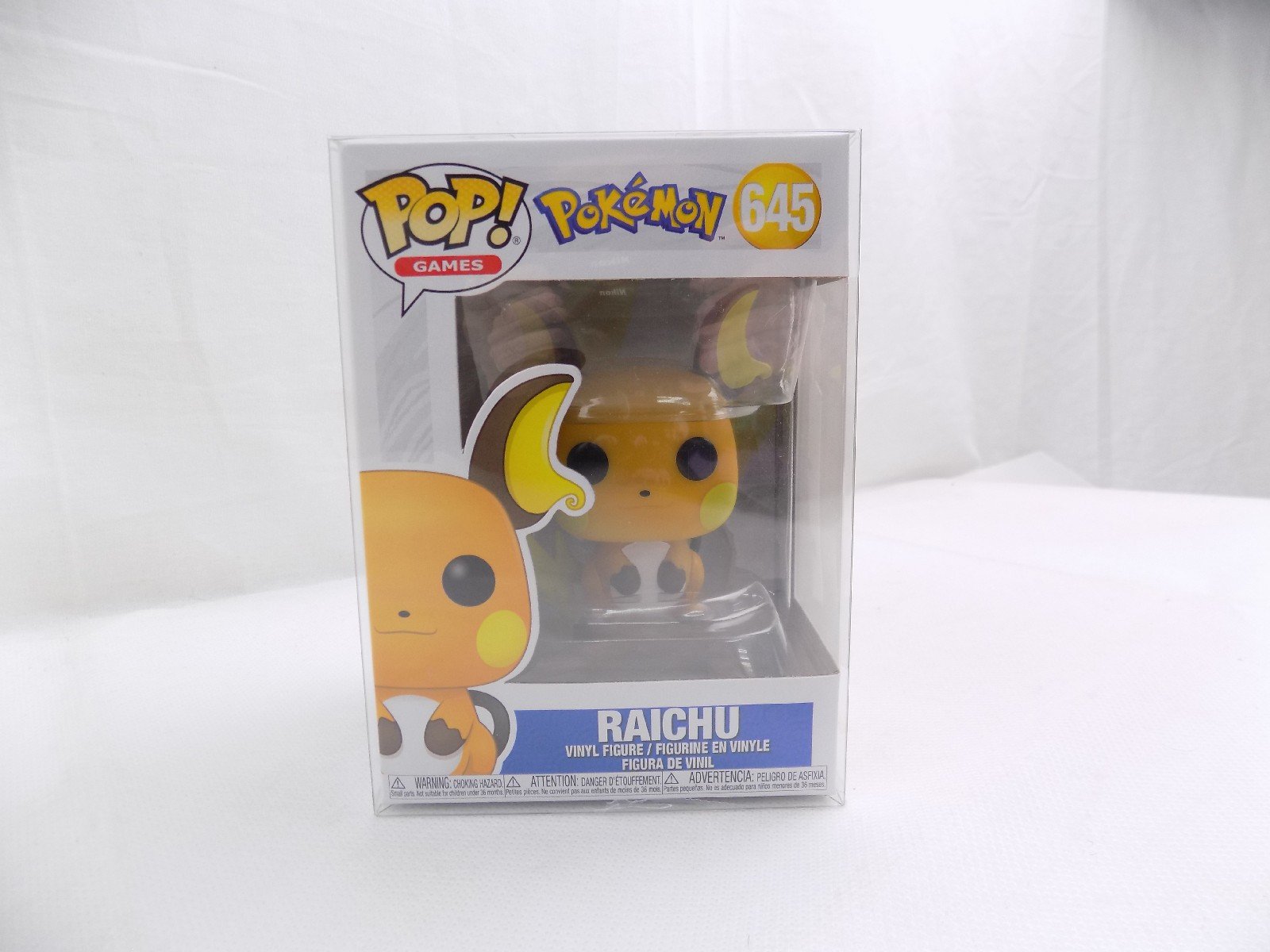Brand New Funko Pop Raichu 645 Pokemon Vinyl Figure - Starboard Games