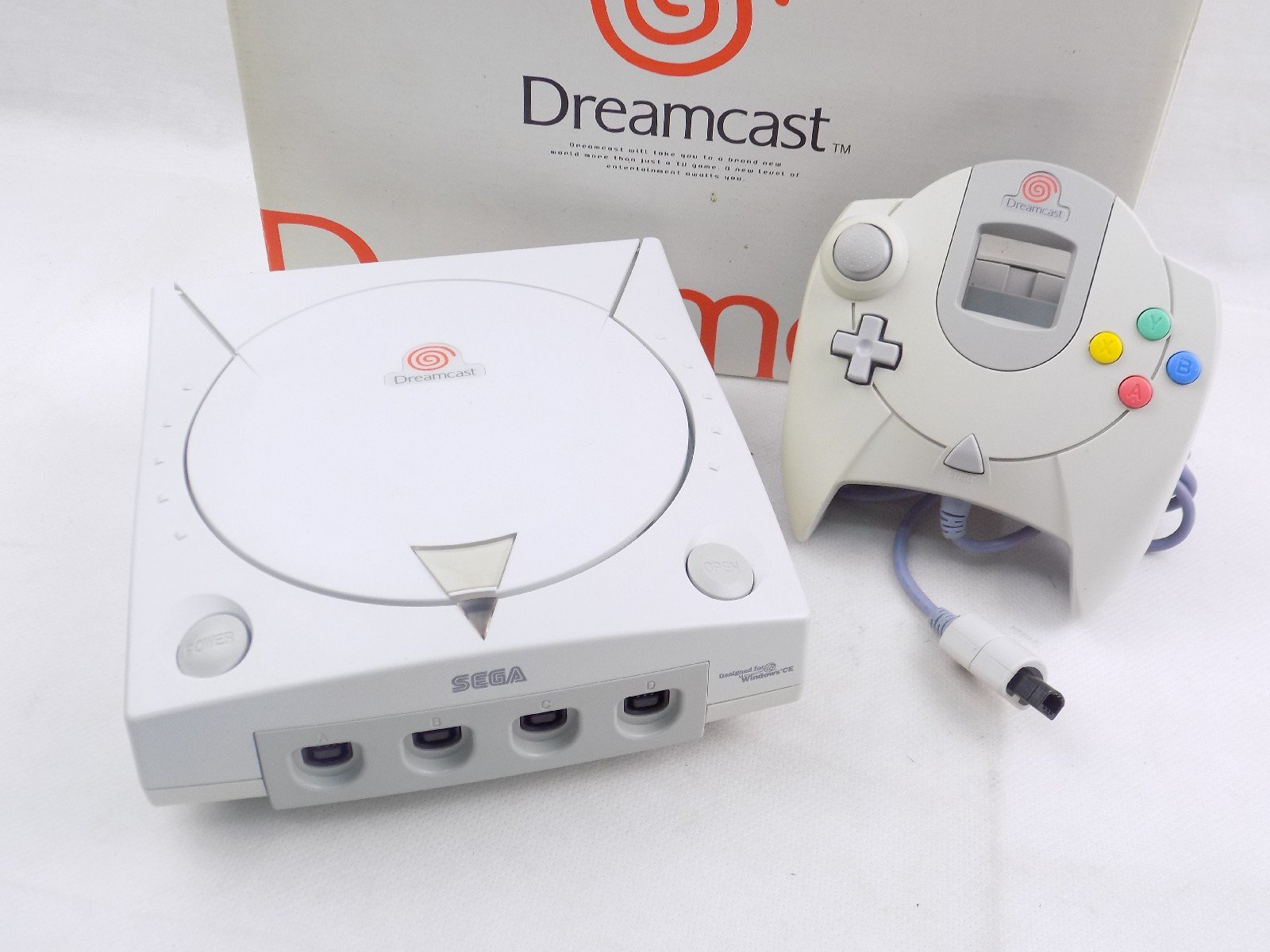 Boxed Like New Sega Dreamcast JPN Console With Controller + Accessories ...