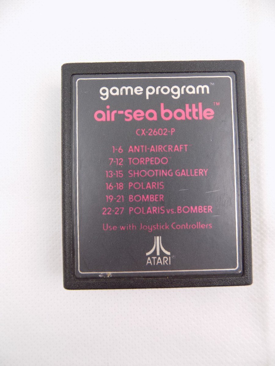 Air - Sea Battle Atari 2600 Cartridge - Starboard Games